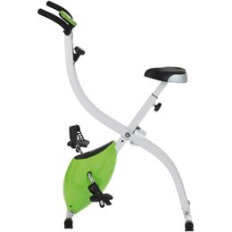 Heimtrainer vitalmaxx "Fitness Bike" Fahrradtrainer grün (weiß, grün) Bestseller Sportgeräte