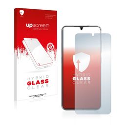 upscreen Displayschutzglas Schutzglas für Nokia 7.2, Schutzfolie Display Schutz Glas Folie klar, weiß