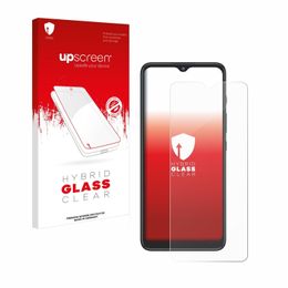 upscreen Displayschutzglas Schutzglas für Motorola Moto G50, Schutzfolie Display Schutz Glas Folie klar, weiß
