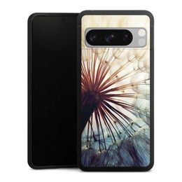 DeinDesign Handyhülle Pusteblume Fotografie Blumen Dandelion 1, Google Pixel 8 Pro Silikon Hülle Premium Case Handy Schutzhülle, schwarz