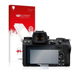upscreen Displayschutzglas Schutzglas für Nikon Z 6 II, Schutzfolie Display Schutz Glas Folie klar, weiß