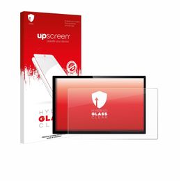 upscreen Displayschutzglas Schutzglas für 17.8 cm (7 Zoll) [154.8 x 87 mm], Schutzfolie Display Schutz Glas Folie klar, weiß