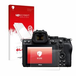 upscreen Displayschutzglas Schutzglas für Nikon Z 5, Schutzfolie Display Schutz Glas Folie klar, weiß