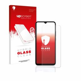 upscreen Displayschutzglas Schutzglas für Xiaomi Redmi 9AT, Schutzfolie Display Schutz Glas Folie klar, weiß
