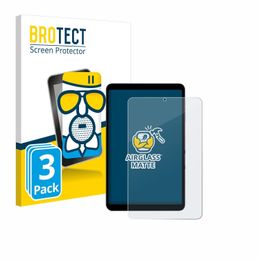 BROTECT Displayschutzglas Schutzglas für Alldocube iPlay 50 mini Pro, 3 Stück, Schutzfolie Display Schutz Glas Folie matt, weiß