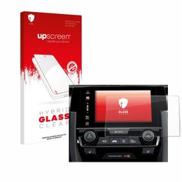 upscreen Displayschutzglas Panzerglasfolie für Honda Civic 2020 Infotainment System 2020, Schutzglas Glasfolie klar, weiß