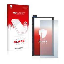 upscreen Displayschutzglas Schutzglas für FiiO M15, Schutzfolie Display Schutz Glas Folie klar, weiß