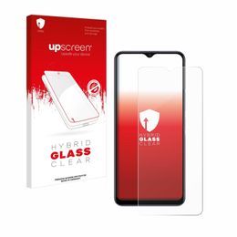 upscreen Displayschutzglas Schutzglas für Vivo Y72 5G, Schutzfolie Display Schutz Glas Folie klar, weiß
