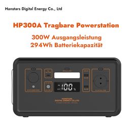 Hanstars Tragbare Powerstation: 300W/294Wh - versch. Ausf&uuml;hrungen