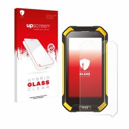 upscreen Displayschutzglas Schutzglas für Blackview BV6000, Schutzfolie Display Schutz Glas Folie klar, weiß
