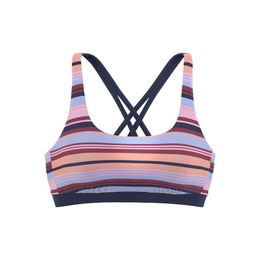 s.Oliver Bikinitop Damen Gr&ouml;&szlig;e 75 navy / hellblau / apricot / rosa