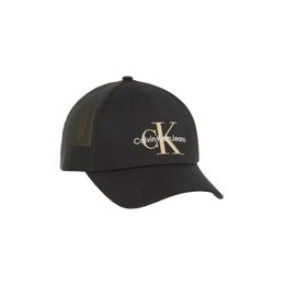 Calvin Klein Jeans Trucker Cap MONOGRAM TRUCKER CAP, schwarz