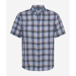 Brax Herren Leinenhemd STYLE DAN, Blau, Gr. XXXL