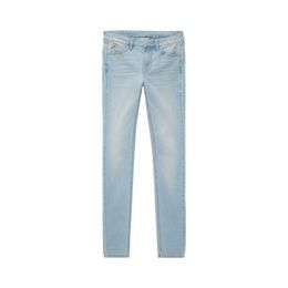 Tom Tailor Denim Damen Jona Extra Skinny Jeans mit recyceltem Polyester, blau, Uni, Gr. 25/32