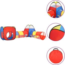 Kinder-Spielzelt Kinderzelt Mehrfarbig 190x264x90 cm vidaXL