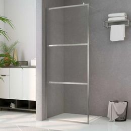 Duschwand für Begehbare Dusche，Duschtrennwand mit Klarem ESG-Glas 100x195 cm vidaXL