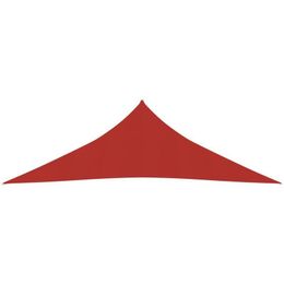 Bonnevie - Sonnensegel,Sonnenschutzsegel 160 g/m² Rot 4x4x5,8 m hdpe vidaXL