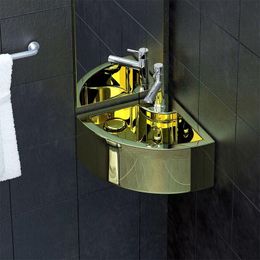 Bonnevie - Waschbecken,Handwaschbecken mit Überlauf 45 x 32 x 12,5 cm Keramik Golden vidaXL