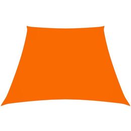 Sonnensegel,Sonnenschutzsegel Oxford-Gewebe Trapezförmig 2/4x3 m Orange vidaXL
