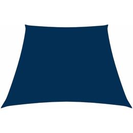 Bonnevie - Sonnensegel,Sonnenschutzsegel Oxford-Gewebe Trapezförmig 2/4x3 m Blau vidaXL