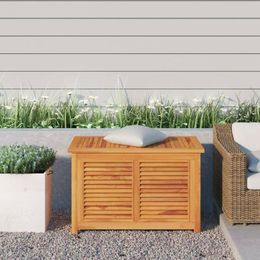 Gartenbox mit Beutel 90x50x58 cm Massivholz Teak vidaXL928761