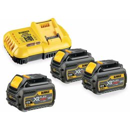 Dewalt - Starter-Set FlexVolt DCB118T3 3x 6,0 DCB546 und 1x Ladegerät DCB118, 54V