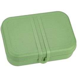 Koziol Lunchbox mit Trennsteg pascal l nature leaf green