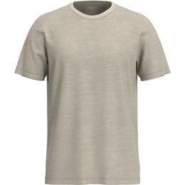 Selected T-Shirt, Baumwolle, für Herren, beige, M