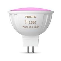 Philips Hue White & Col. Amb. MR16 LED Lampe Einzelpack 400lm - Weiß