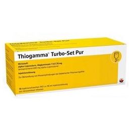 WÖRWAG PHARMA Thiogamma Turbo Set Pur Injektionsflaschen 10X50 ml