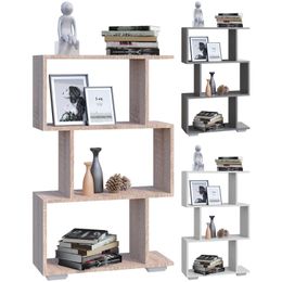 Vcm Holz Raumteiler Stand Regal Bücherregal Deko Bücher Standregal Palusa M