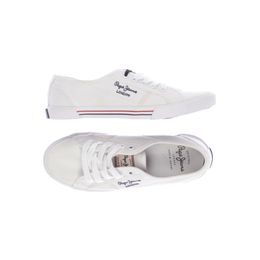 Pepe Jeans Damen Sneakers, cremeweiß