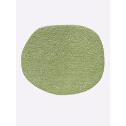 Fußmatte Salonloewe Teppiche Gr. B/L: 75 cm x 132 cm, 7 mm, 1 St., grün Fußmatten gemustert
