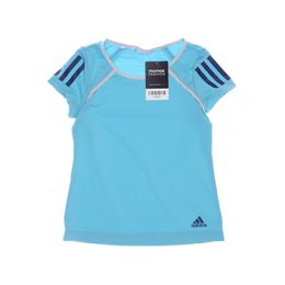 Adidas Damen T-Shirt, blau, Gr. 116