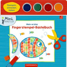 Mein erstes Fingerstempel-Bastelbuch, Kartoniert (TB)