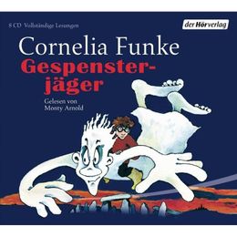 DER HÖRVER Die Gespensterjäger-Box,8 Audio-CD - Cornelia Funke (Hörbuch)