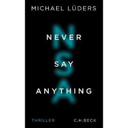Beck Never Say Anything - Michael Lüders, Kartoniert (TB)