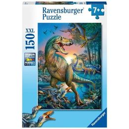 RAVENSBURGER VERLAG Ravensburger Kinderpuzzle - 10052 Urzeitriese - Dinosaurier-Puzzle für Kinder ab 7 Jahren, mit 150 Teilen im XXL-Format