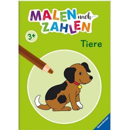 Ravensburger Malen nach Zahlen MnZ ab 3 J.: Tiere