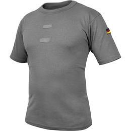 Normani Funktionsshirt Herren Tactical T-Shirt Tropen Original BW Unterhemd nach TL Tropenhemd T-Shirt mit Deutschlandfahnen und Klettstreifen