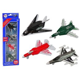LEAN Toys Spielzeug-Flugzeug Flugzeug Jet Set Maschine Spielzeug Klein Flugzeugmodelle Modelle
