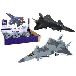 LEAN Toys Spielzeug-Flugzeug Flugzeug Reibungsantrieb Kampfmodell Spielzeug Dekoration Sounds Licht