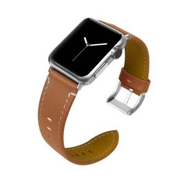 CoverKingz Smartwatch-Armband Leder Armband für Apple Watch 49/45/44/42mm Retro Series