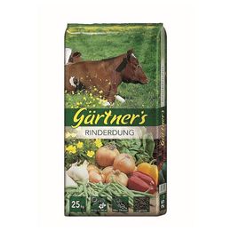 Gärtner's Gartendünger RinderDung Naturdünger gekörnt 25 kg