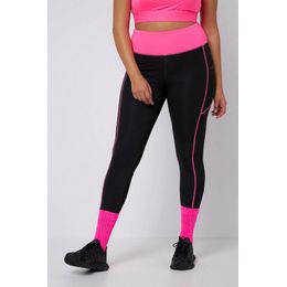 Studio Untold Lederimitathose Sport-Tights HighWaist knöchellang