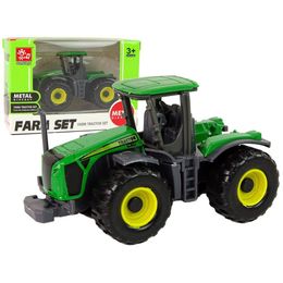 LEAN Toys Spielzeug-Traktor Landwirtschaft Fahrzeugtraktor Traktor Spielzeug Bauernhof Landwirt