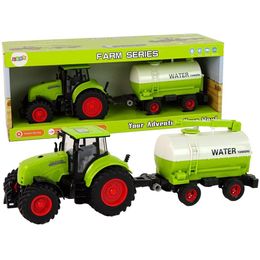LEAN Toys Spielzeug-Traktor Traktor Spielzeug Anhänger Landmaschine Bauernhof Landwirtschaft