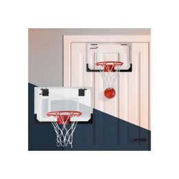 Hauki Basketballkorb Mini Basketballkorb Backboard Indoor Basketball Hoop Basketballbrett (4-St)