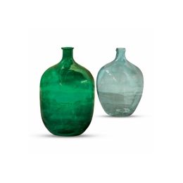 Mirabeau Tischvase Vase 2er Set Cassian grün/blau