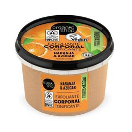 Organic Shop Körperpeeling Naranja Siciliana Exfoliante Corporal Tonificante 1un